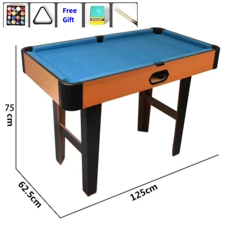 142cm Pool Table Snooker Table Meja Pool Meja Snooker Adjustable ...