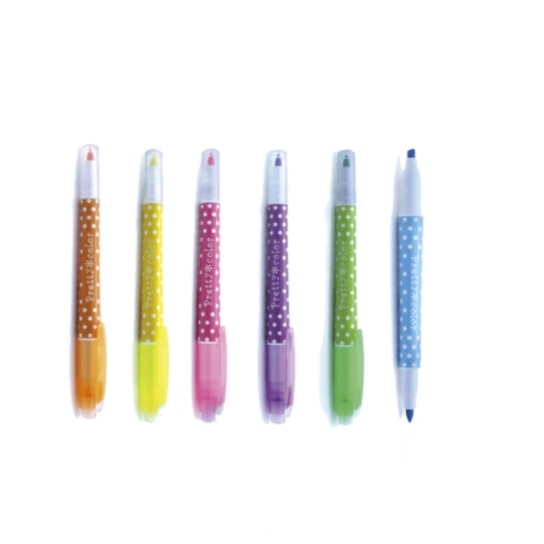 M&G Highlighter Pretty Color 双头 Bullet & Chisel AHM21971 | Shopee Malaysia
