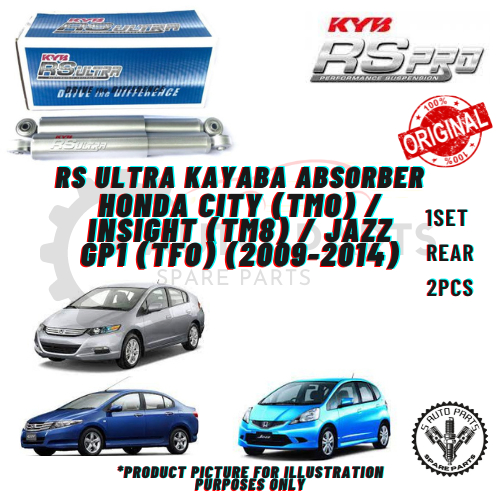 HONDA CITY (TMO) / INSIGHT (TM8) / JAZZ GP1 (TFO) (2009-2014) (REAR ...