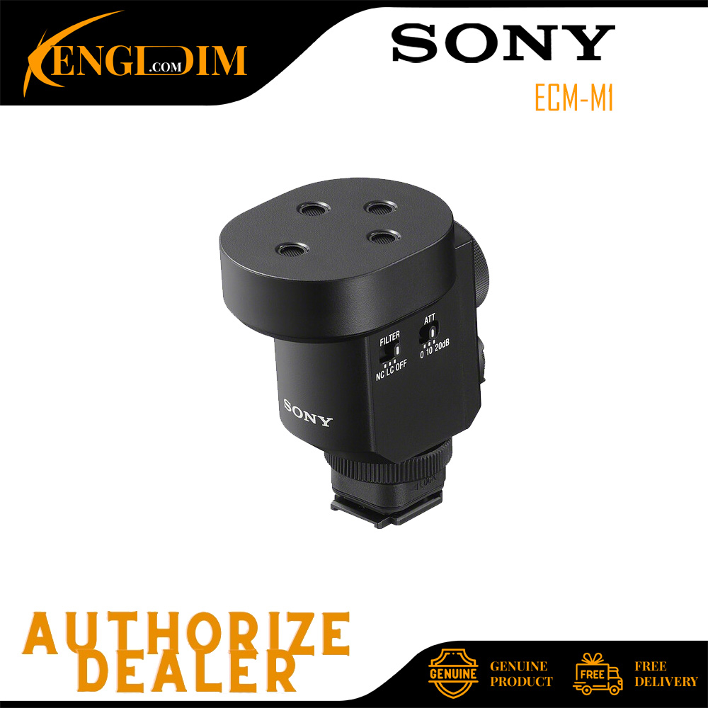 Sony ECM-M1 Compact Camera-Mount Digital Shotgun Microphone (Sony ...