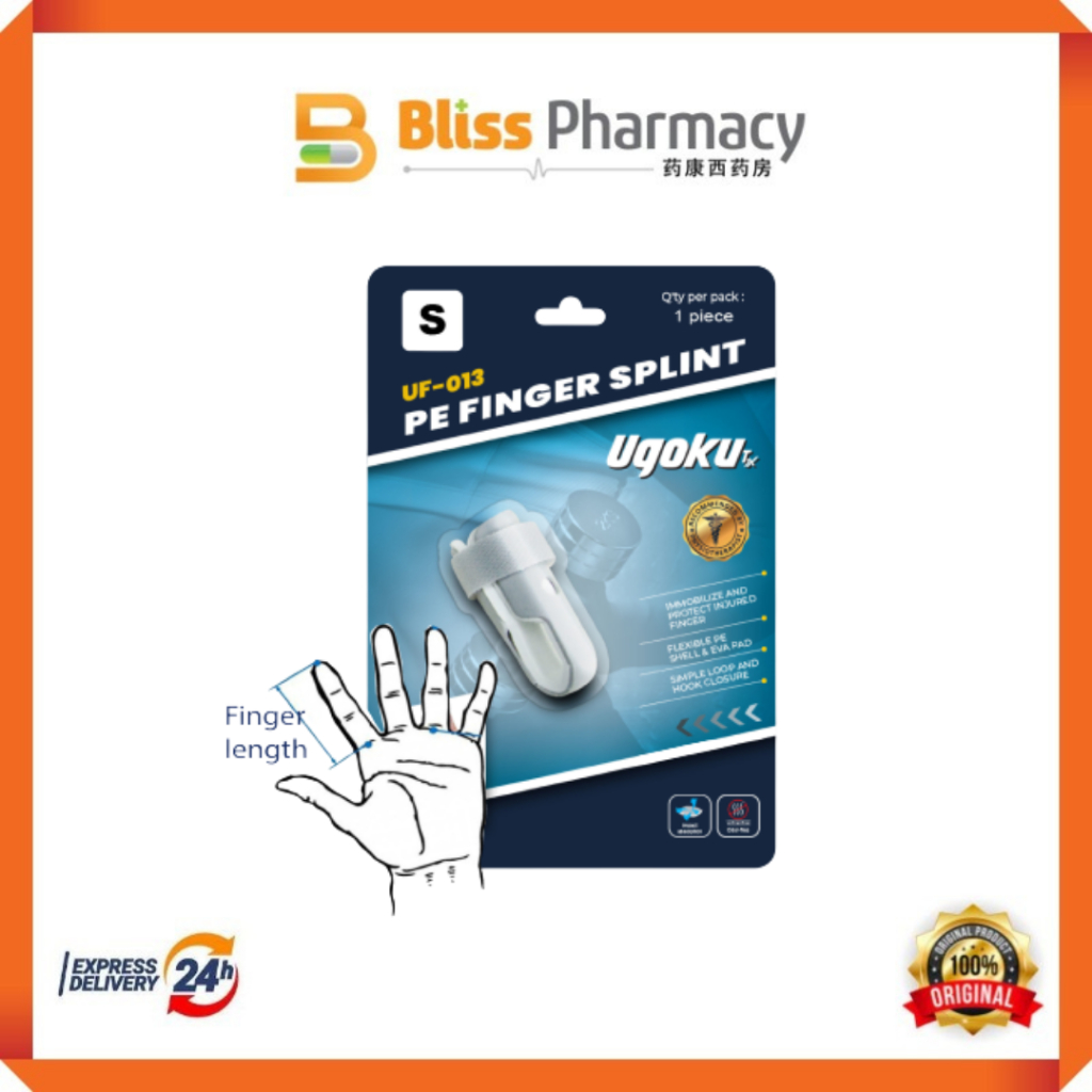 Ugoku PE Finger splint (S/M/L/XL) | Shopee Malaysia
