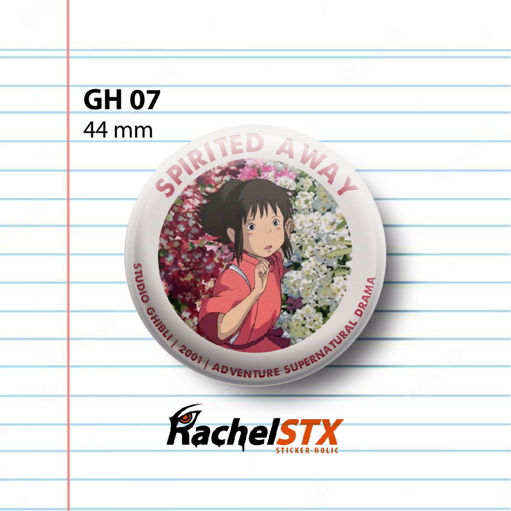 Ghibli Studio anime button badge collection | Shopee Malaysia