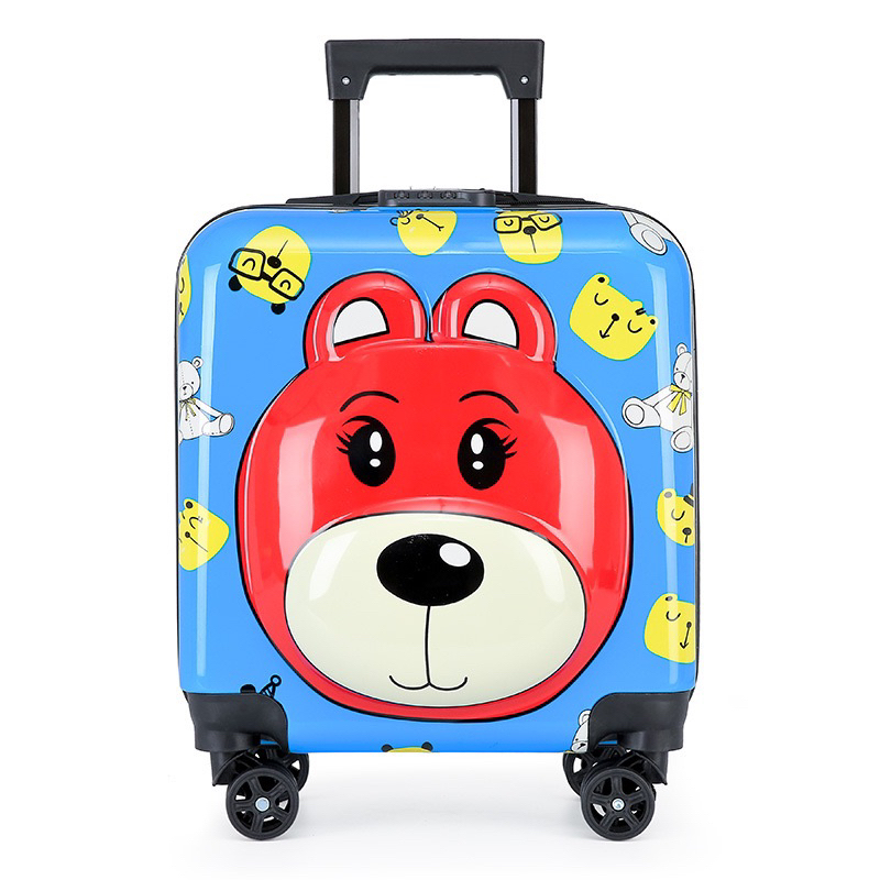 18inci Kid Luggage Cute Animal Suitcase Travel Bag Luggage Hand Carry ...