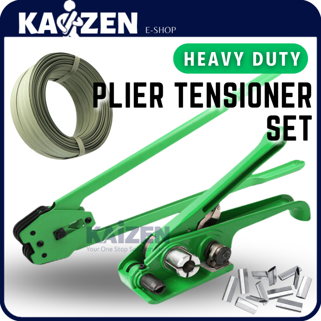 LINGS Heavy Duty PP PVC PET Belt Packing Strapping Plier Tensioner ...