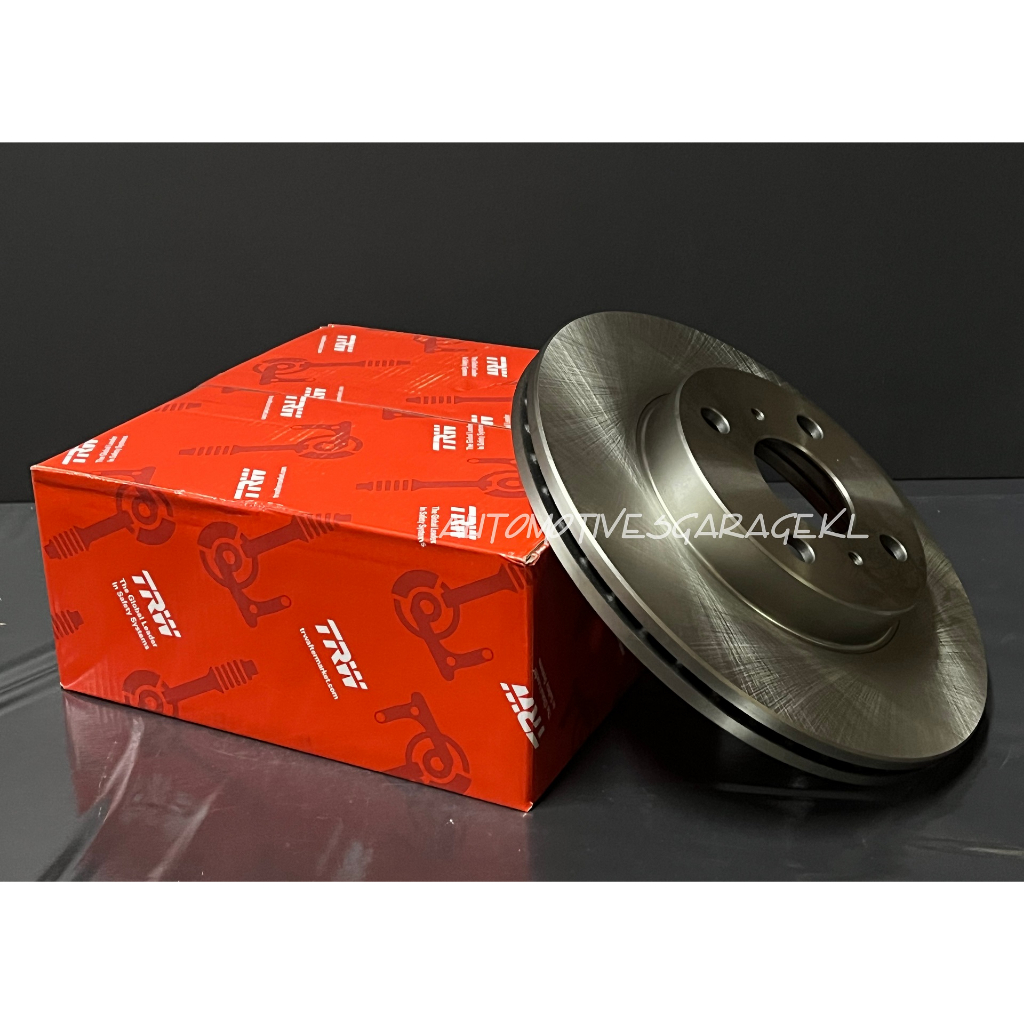 TRW - FRONT BRAKE DISC - DF4163 - TOYOTA VIOS NCP42 | Shopee Malaysia