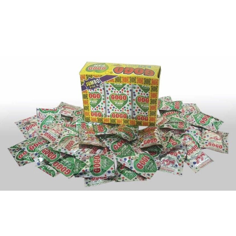 GOGO PAN MASALA SUPARI SWEETS FRESHNER ORIGINAL KARACHI PAKISTAN BOX ...