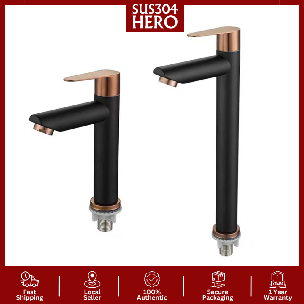 SUS34 Premium Design Nordic Style Stainless Steel 304 Bathroom Water ...