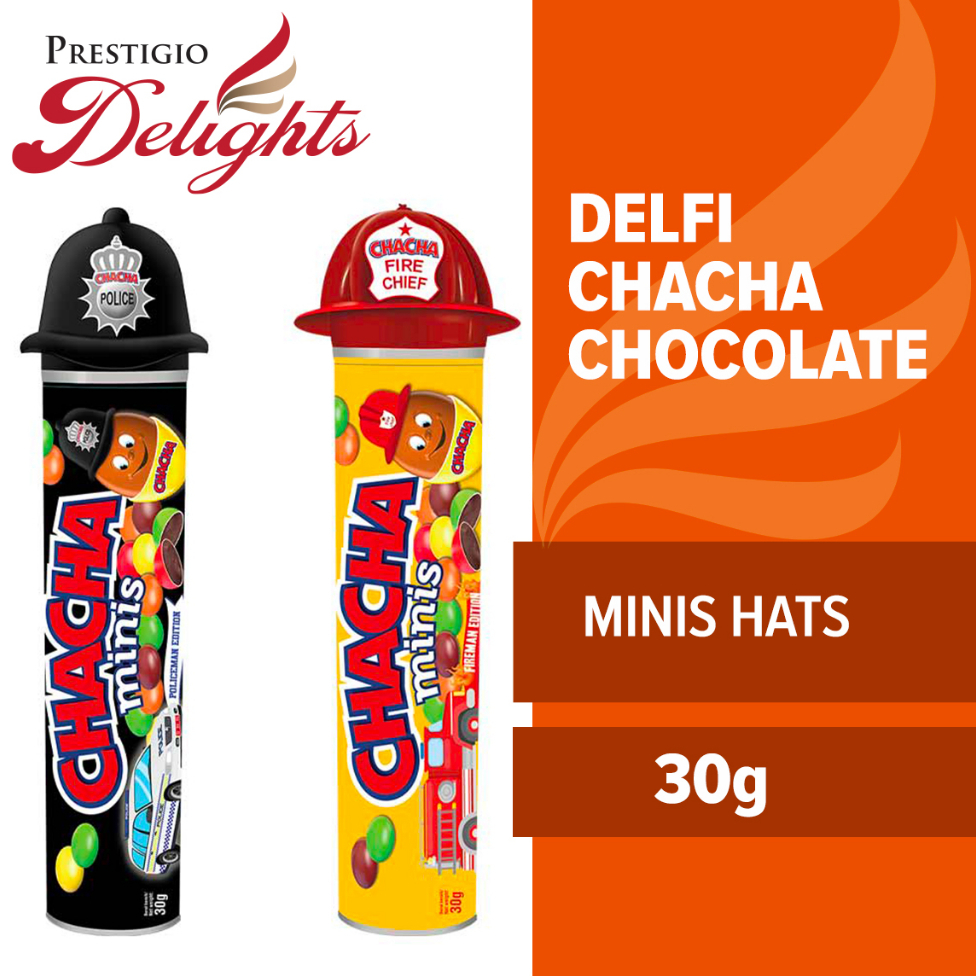 Delfi ChaCha Minis Hats Chocolate 30g | Shopee Malaysia