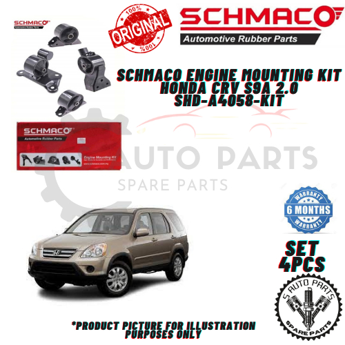 HONDA CRV S9A 2.0 (AUTO) SCHMACO ENGINE MOUNTING (SET) | Shopee Malaysia