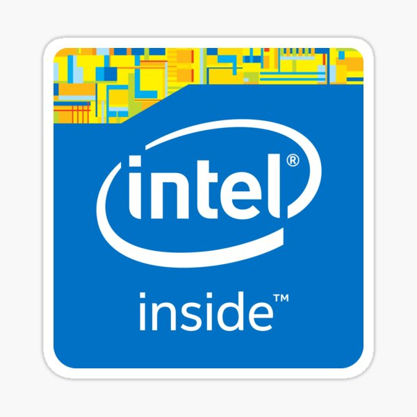Intel Logo Pc Stickers | Shopee Malaysia
