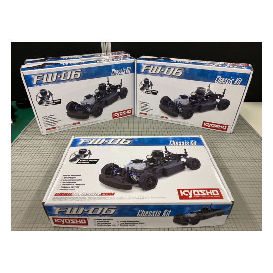 kyosho fw06 1/10 scale nitro rc chassis kit touring car 4wd 33216 [ .15 ...