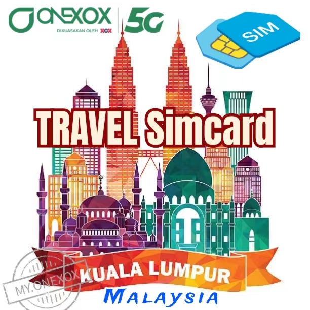 Malaysia Travel SIM 30 days Fully High Speed Data Simcard 马来西亚 本地电话卡 ...