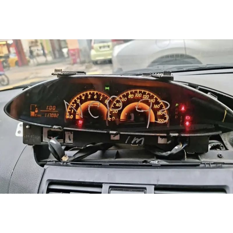 METER ORIGINAL TOYOTA TRD SPEC OREN COLOUR PNP VIOS NCP93/BELTA ...