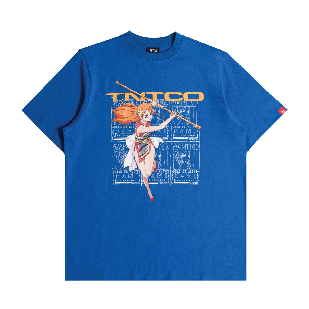TNTCO x One Piece Nami Tee Royal Blue | Shopee Malaysia