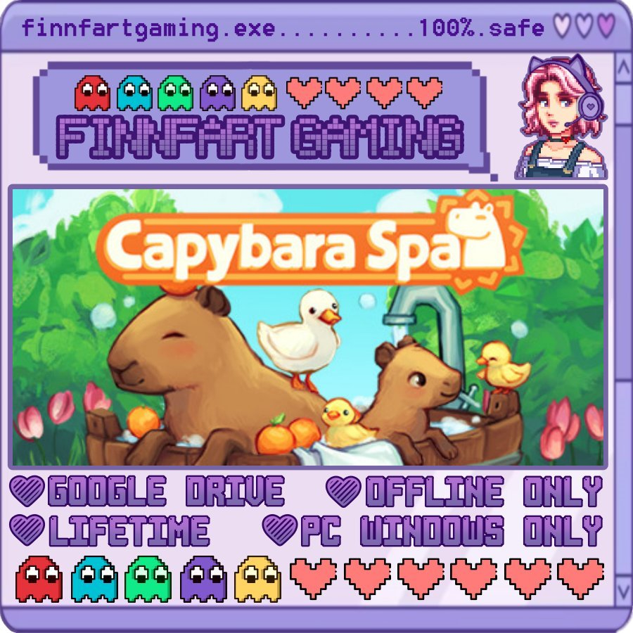 Capybara Spa [Original PC Game] [Digital Download] | Shopee Malaysia