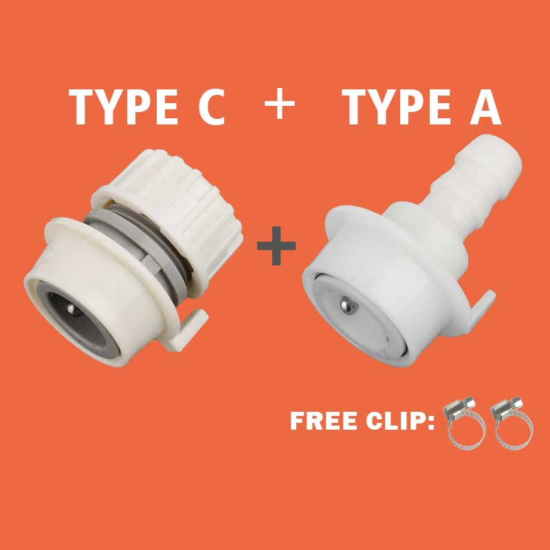 Universal Washing Machine Water Inlet Joint Adapter Connector Hose ...