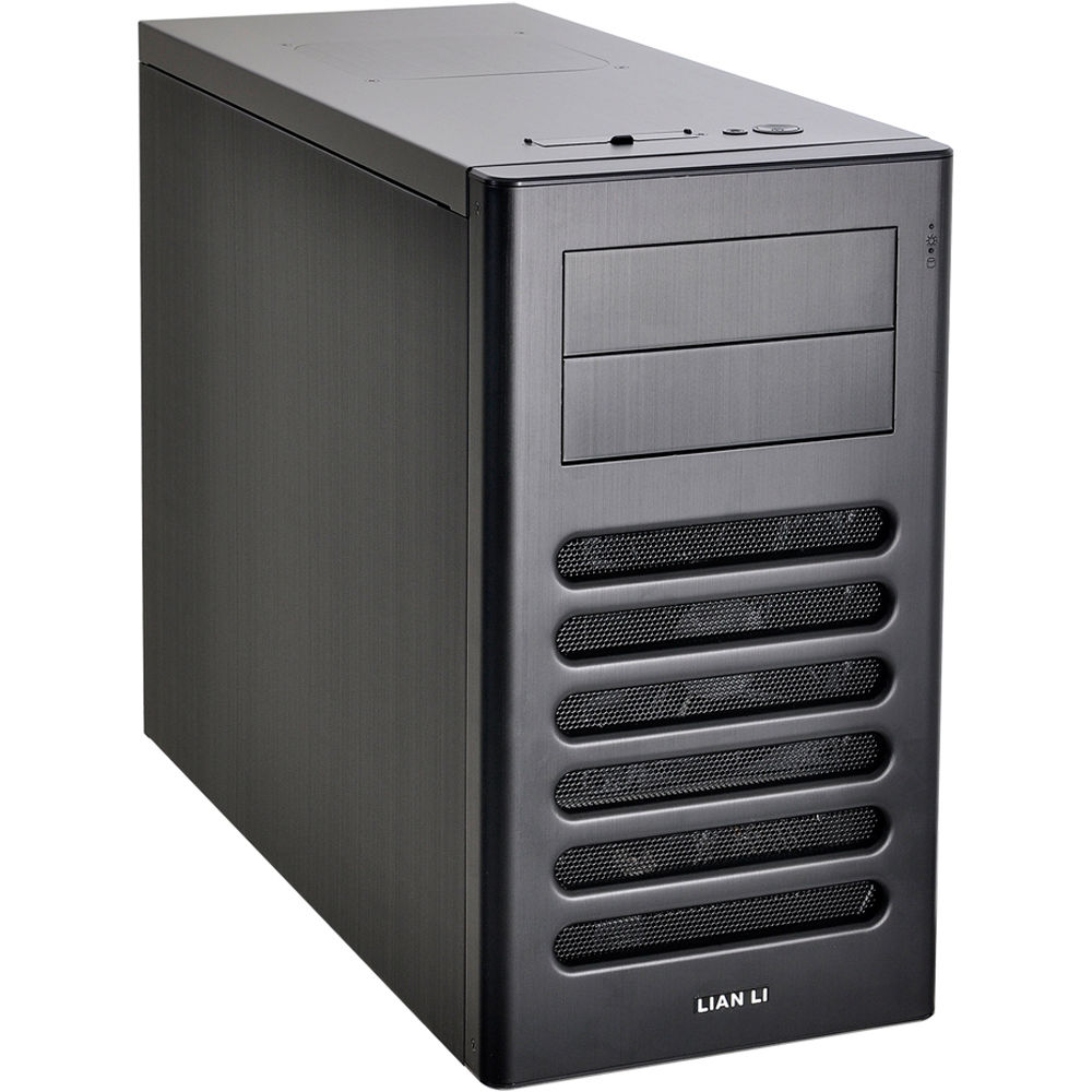LIAN LI PC-A56B Black Aluminum ATX Mid Tower Computer Case | Shopee ...