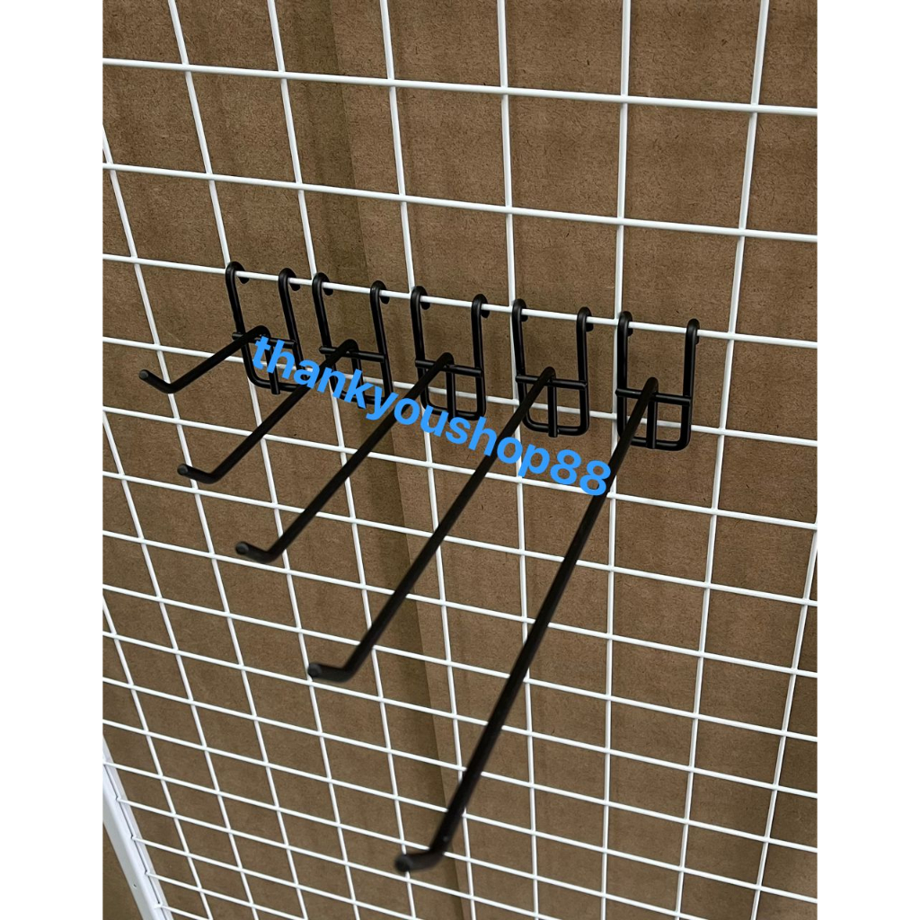 NETTING HOOK / DISPLAY HOOK / BLACK ( 1pack = 10pcs ) | Shopee Malaysia