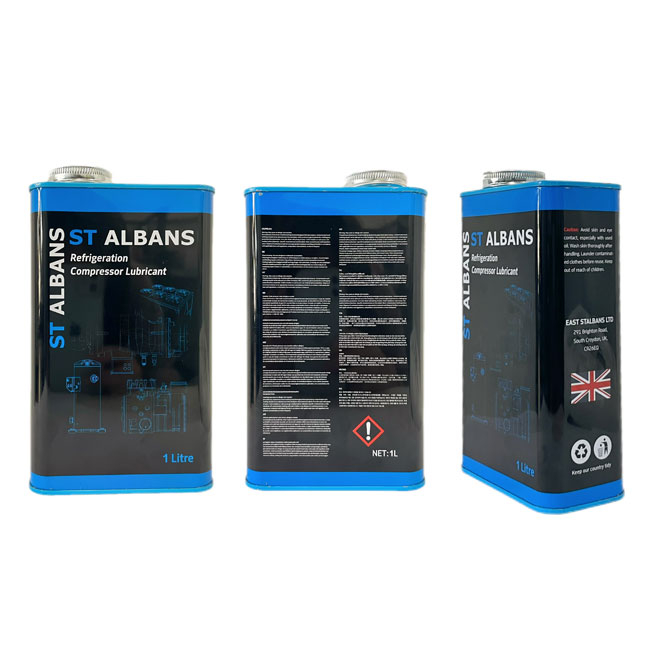 ST ALBANS POE32 REFRIGERATION COMPRESSOR OIL R134A R404A R452A R513A ...