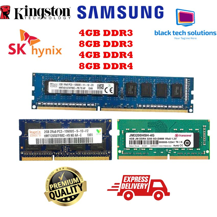 MIX RAM DIMM/SODIMM 8GB/4GB/2GB DDR3/DDR3L/DDR2 DDR4 2400 1600/1333/800 PC Desktop Notebook ...
