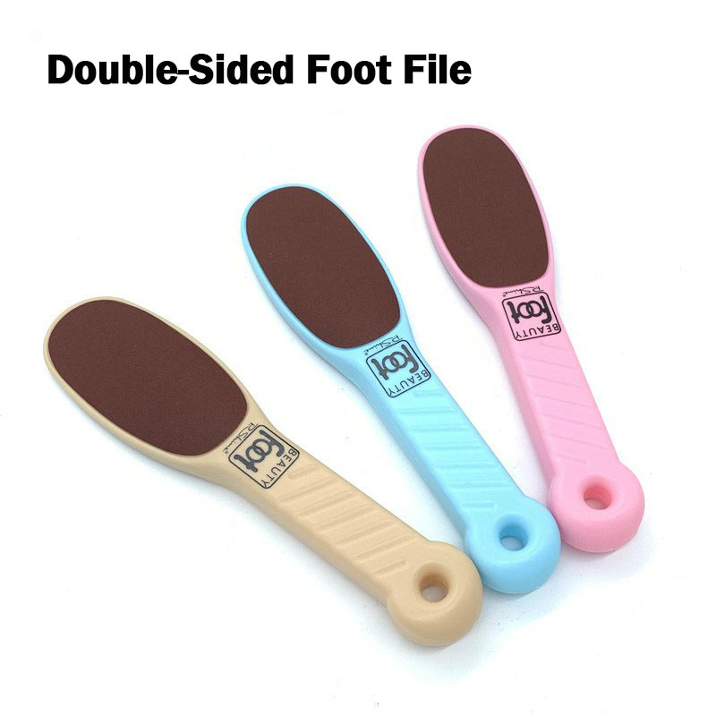 2 Sided Sandpaper Foot File Remover Callus Dead Skin Scrubber Clean ...