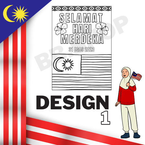 POSTER MEWARNA HARI MERDEKA 2023 UNTUK SEKOLAH, GURU, MURID SEKOLAH ...