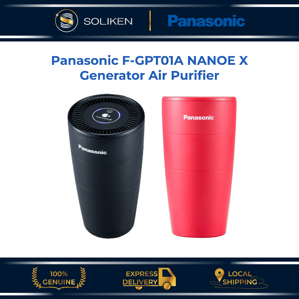 Panasonic F-GPT01A NANOE X Generator Air Purifier Black / Red | Shopee Malaysia