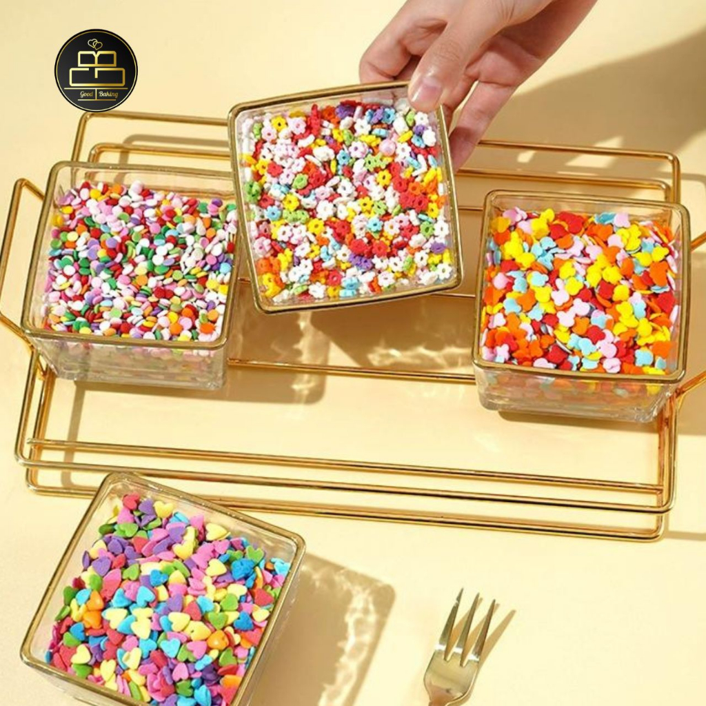 HALAL Slice Cake Sprinkles / Quins Sugar Cake Decor / DIY Food ...