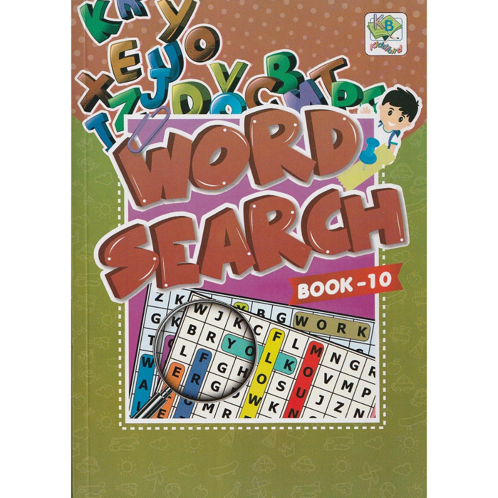 WORD SEARCH ( BOOK 2-10 ) | Shopee Malaysia