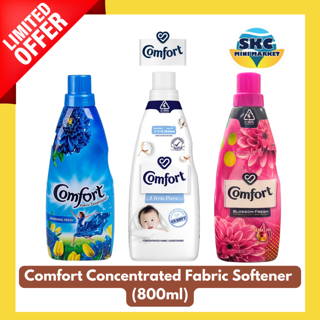 (SKCMM) Comfort Concentrated Fabric Softener 800ml | Shopee Malaysia