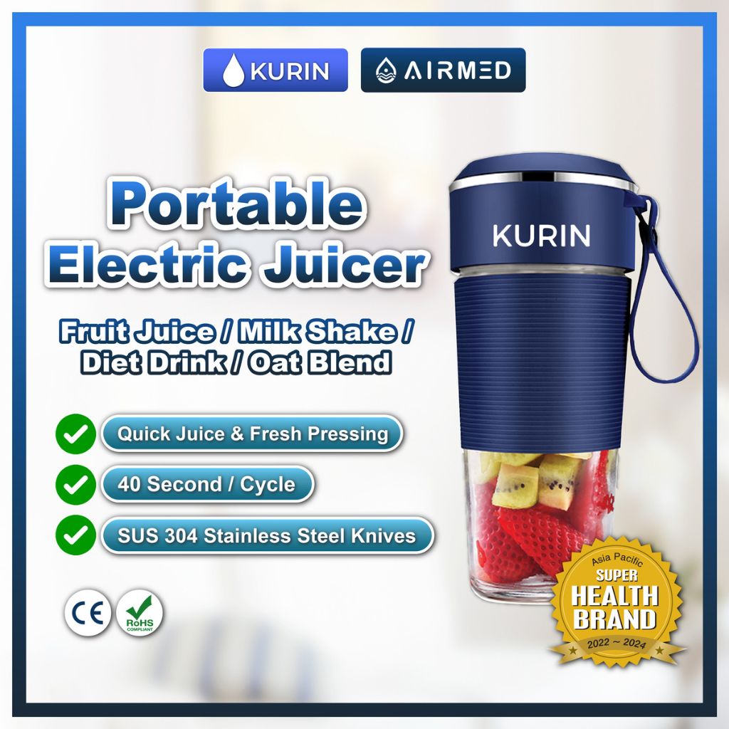 (OFFICIAL) Kurin Portable Electric Juicer | Shopee Malaysia
