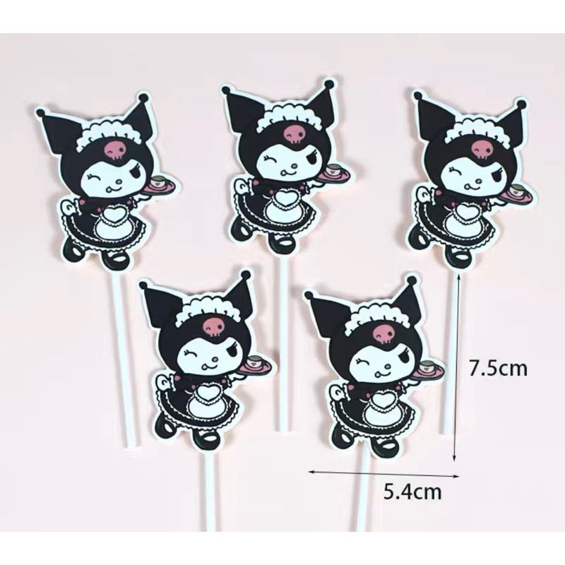 Ready Stock Kuromi Theme Cake Topper Cake Decoration Birthday cake for ...