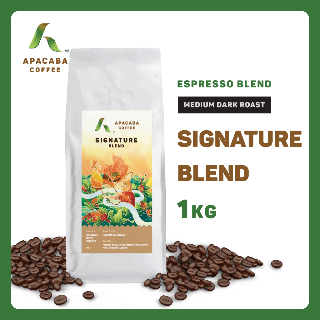 APACABA COFFEE Signature Specialty 1KG [ Medium Roast ] [ Specialty ...