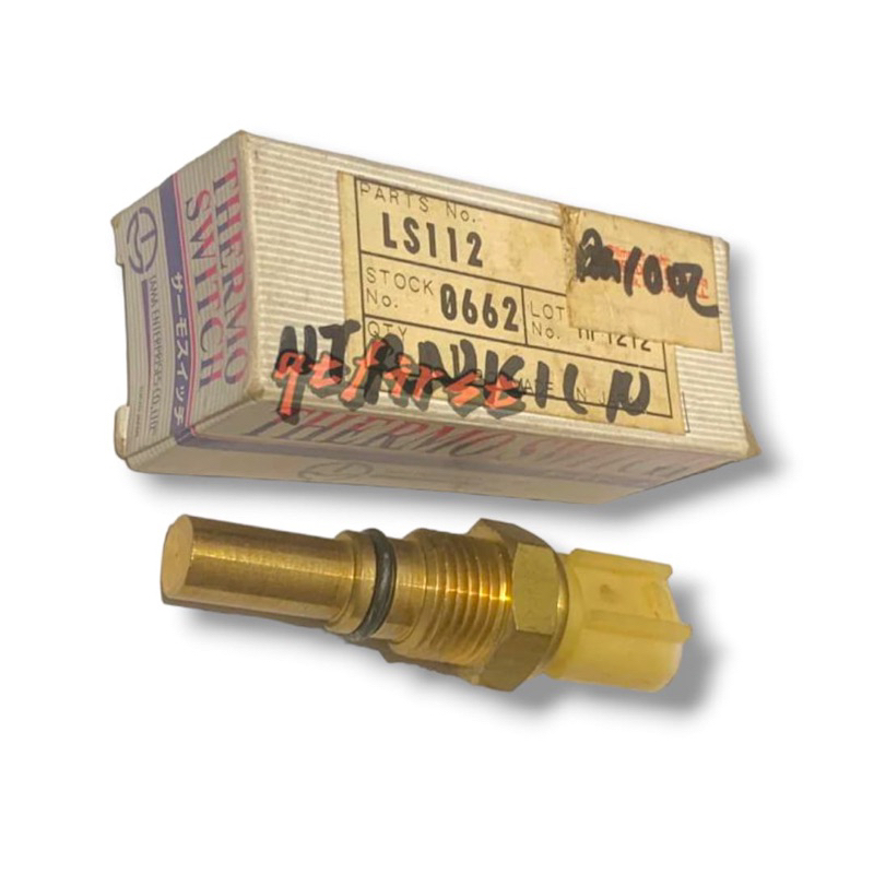 THERMO FAN SWITCH TEMPERATURE 2-PIN NEW ORIGINAL TAMA LS112 MADE IN JAPAN FOR TOYOTA COROLLA ...