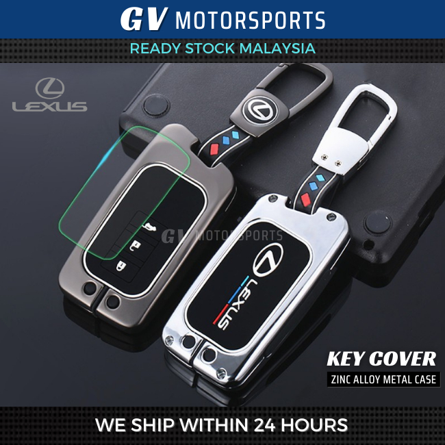 READY STOCK Lexus Key Cover Case Car Zinc Metal Fob Keychain Lexus NX ...