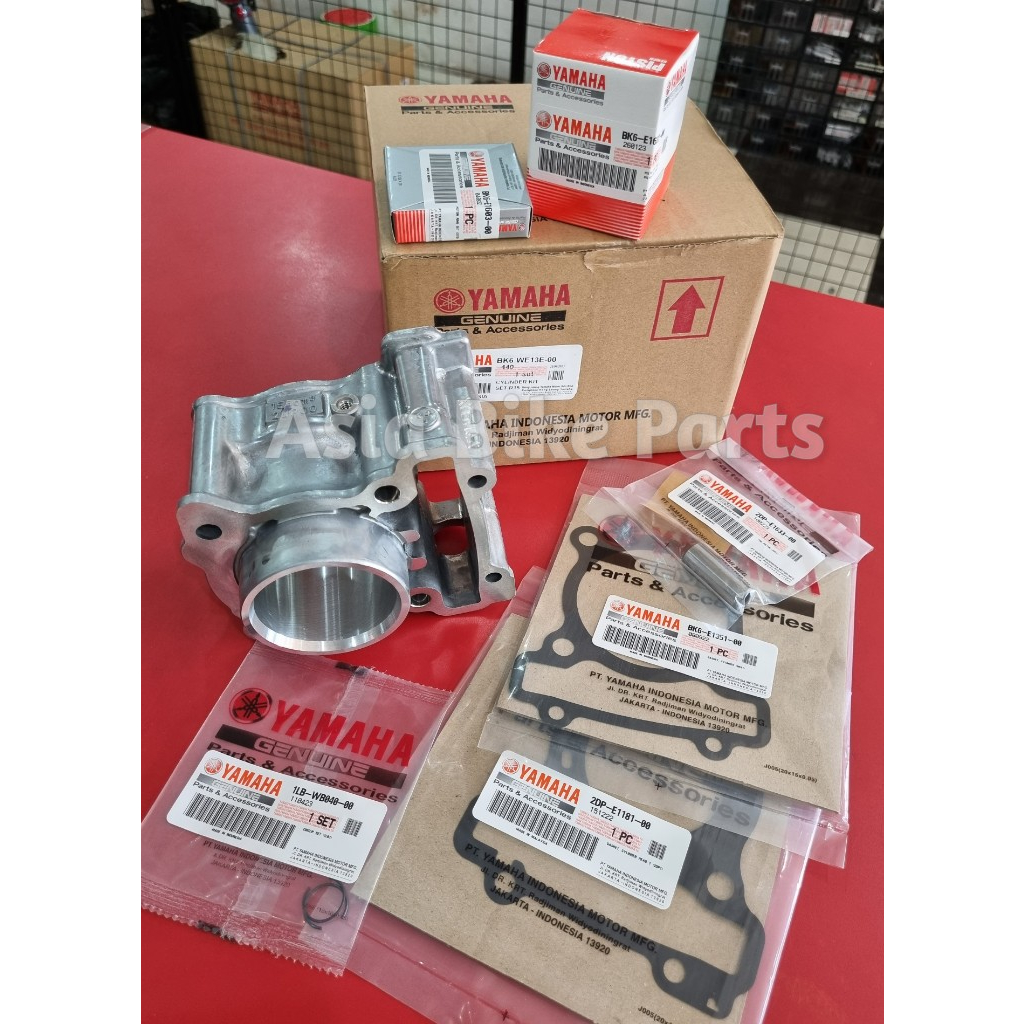 Yamaha Original R15 Cylinder Kit / Blok Set - BK6-WE13E-00 | Shopee ...