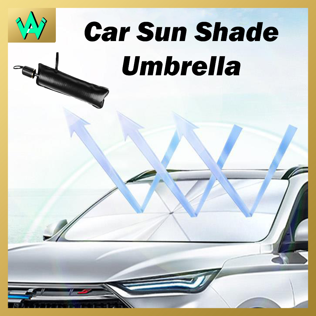 Car Sun Shade Umbrella Solar Front Window Parasol Windshield Heat ...