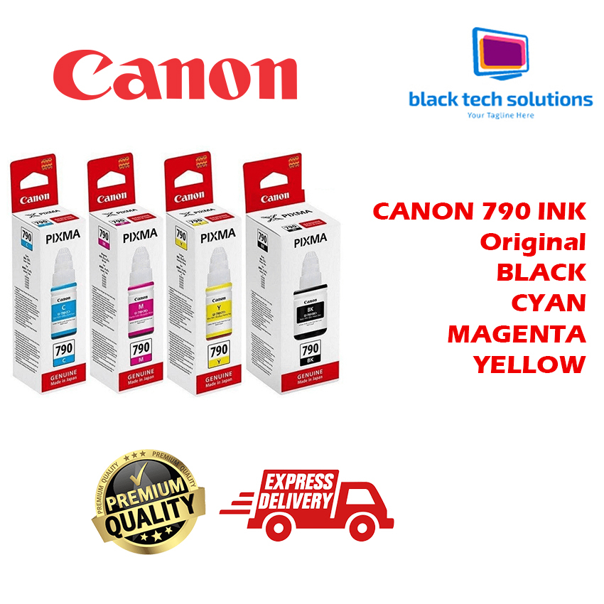 Canon Pixma Original GI-790 Ink For Printer G1000/G2000/G2010/G3000 ...