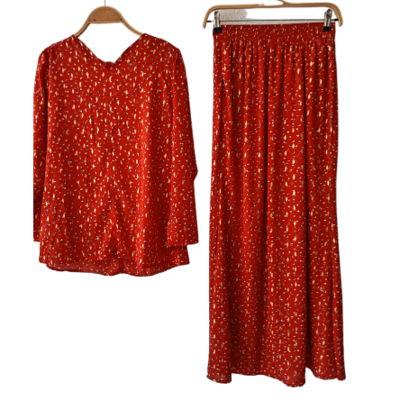 MUSLIMAH ONE SET ( BLOUSE DAN SKIRT ) | Shopee Malaysia