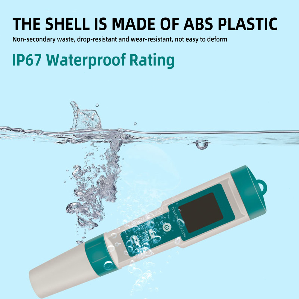 TOP🔥 7 in 1 TDS/EC/ORP/S.G/PH/Salinity/Temperature Meter Digital Water ...