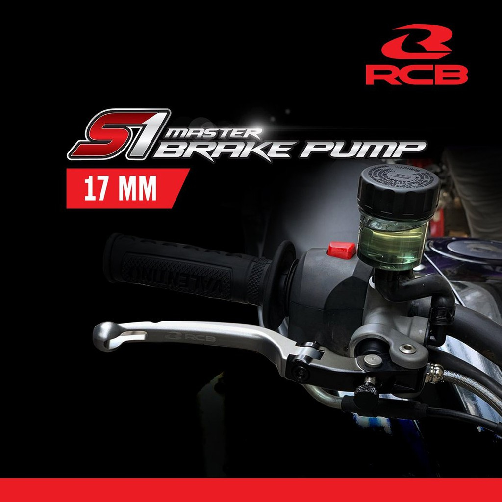 Original RCB S1 Forged Master Brake Pump Left / Right 17MM Racing Boy S ...
