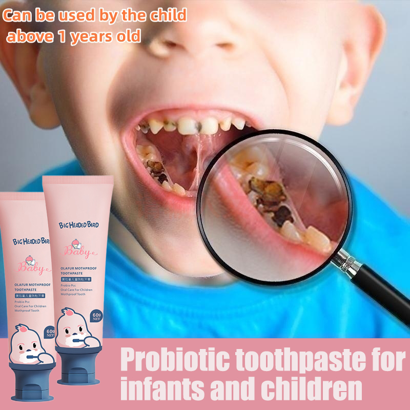 Kids Toothpaste Low Fluoride Toothpaste Anti Cavity Prevents Teeth ...