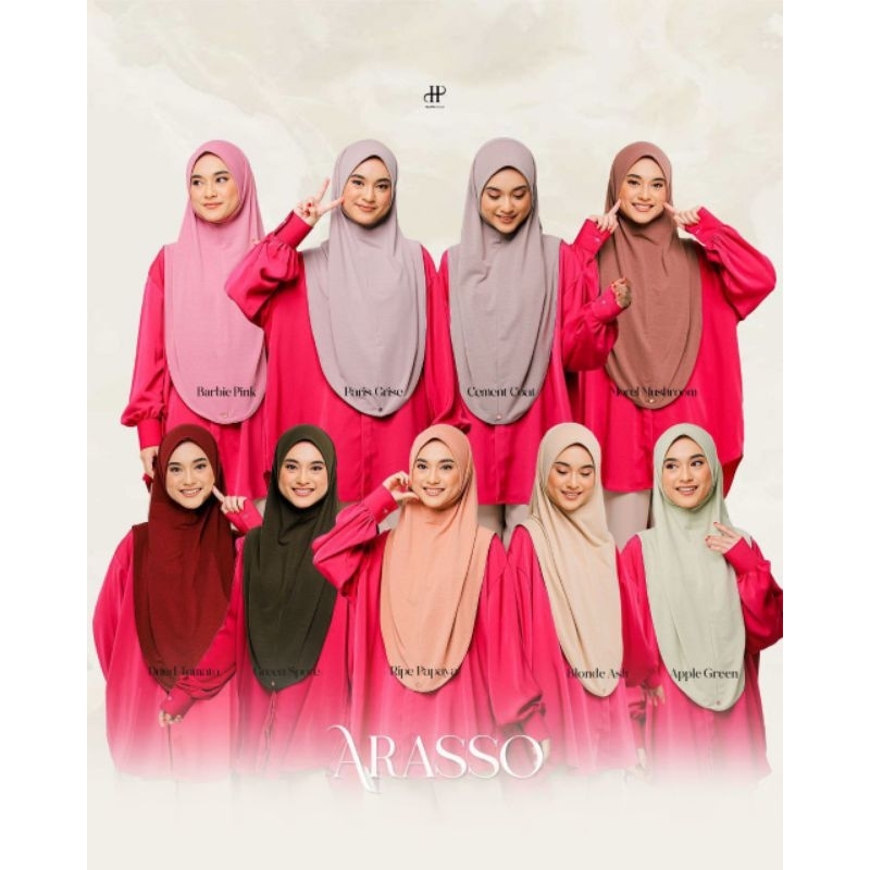 PROPER HIJAB | 💥[RESTOCK] ARASSO IRONLESS INSTANT 💥 | Shopee Malaysia
