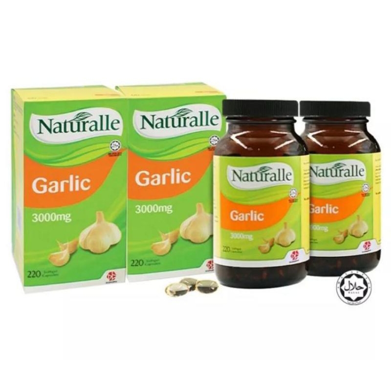 Naturalle Garlic - 3000mg 220's / (220's + 220's) | Shopee Malaysia
