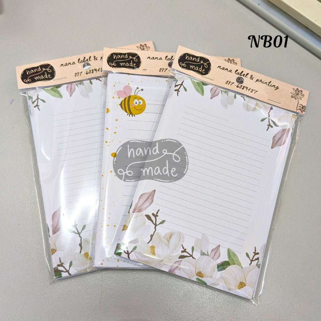 HANDMADE / HOMEMADE NOTEPAD / BUKU CONTENG / BUKU CATATAN | Shopee Malaysia