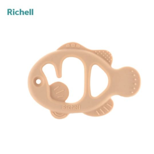 Richell 100% Silicone Gums/Teething Ring ( Whale , Seahorse , Clownfish ...
