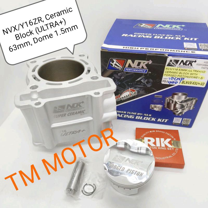 NLK Performance Racing Block (ULTRA+)/THRIFT, (NVX/Y16ZR/MT15/R15 V3 ...
