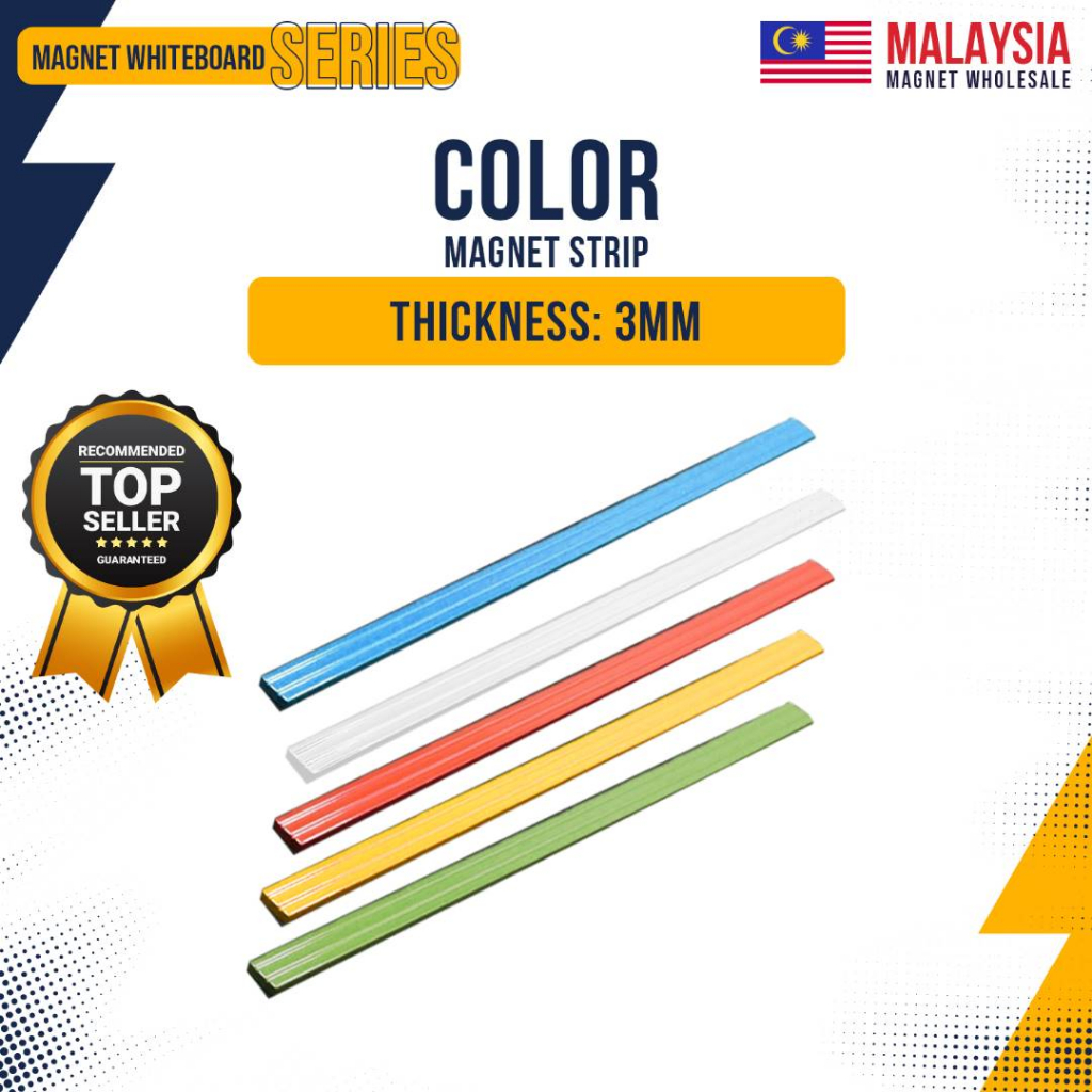 Colourful Whiteboard Magnet Strip | Shopee Malaysia