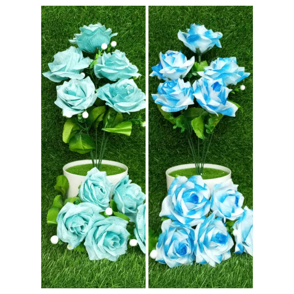 ( HH 0859 ) Bunga ros kembang , 5 bunga / jambak | Shopee Malaysia