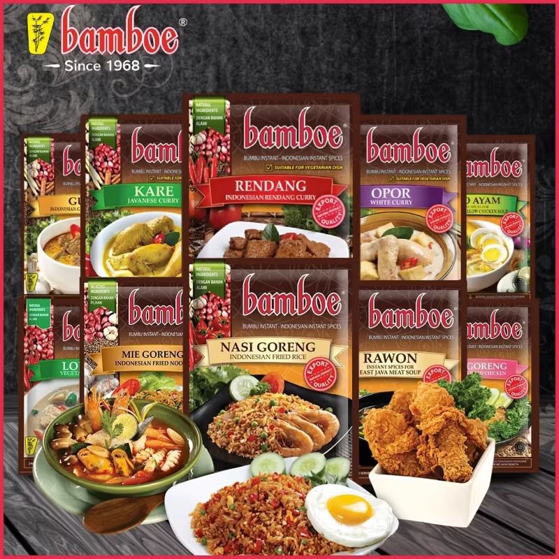 BUMBU INSTANT CAP BAMBOE PERLBAGAI JENIS_ 💥💥 RAWON SOTO MADURA RENDANG ...